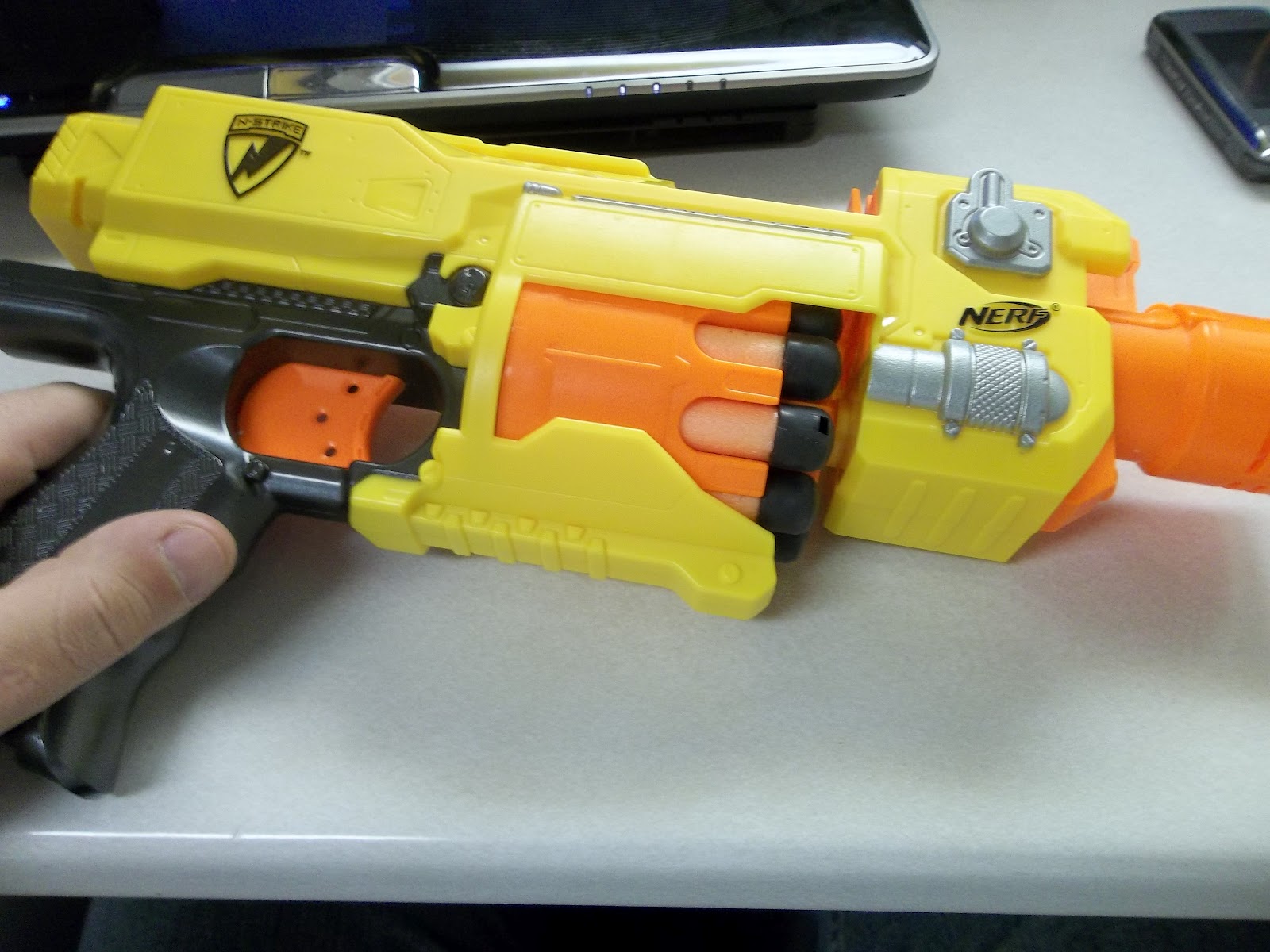 Nerf Creations: First Electric Nerf Blaster