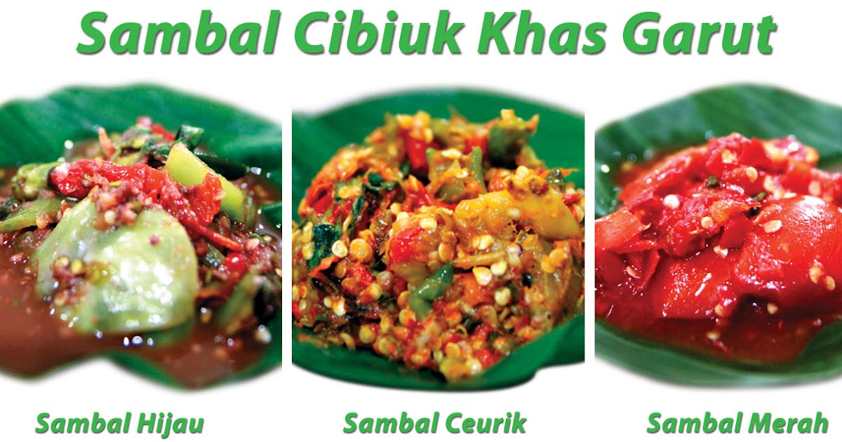 Resep Cara Membuat Sambal Cibiuk Khas Kota Garut | bankjim