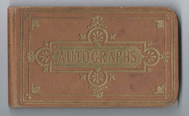 Heirlooms Reunited: 1880s Autograph Album of Isaac Phillips Denham of ...