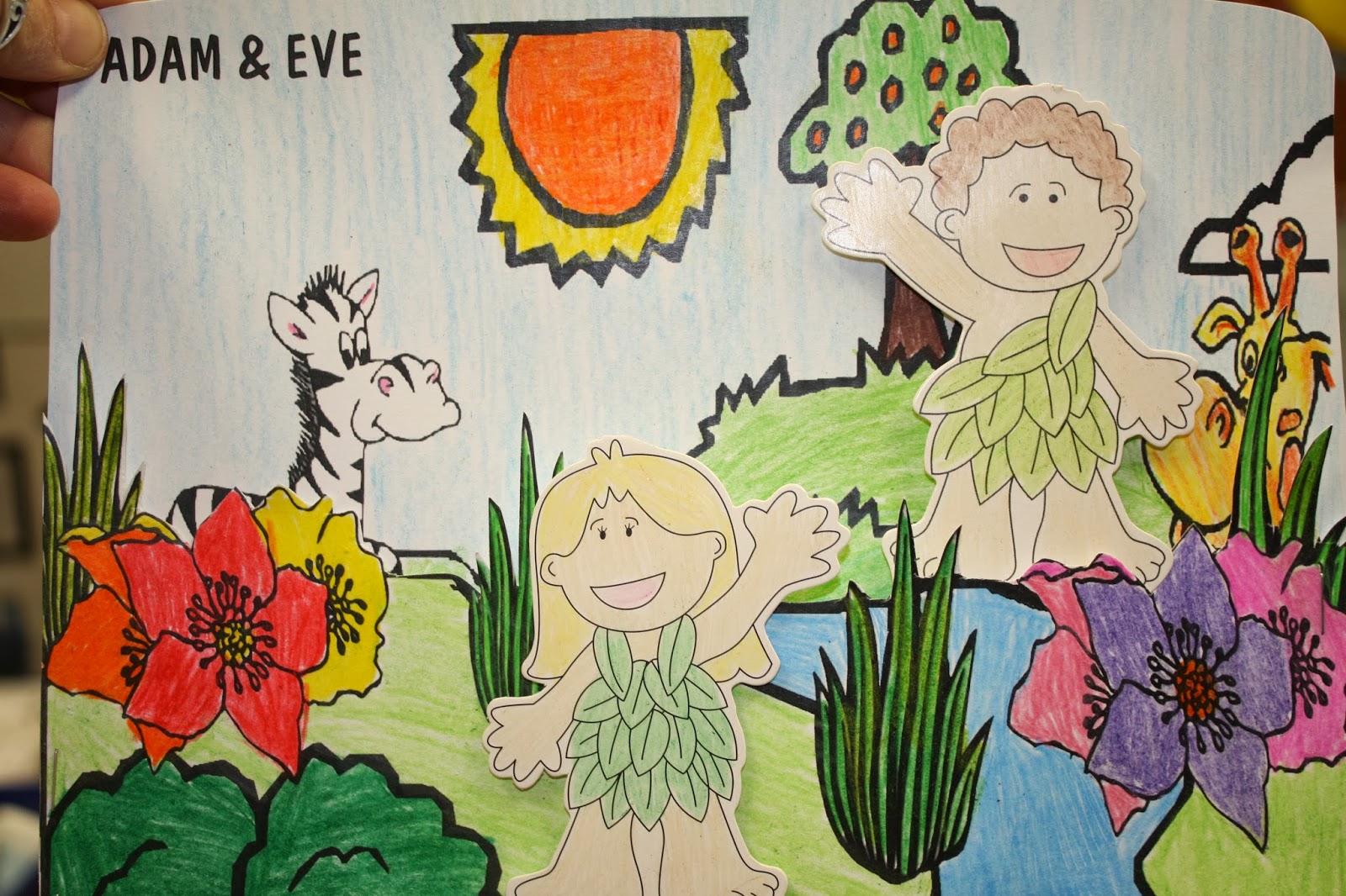 Hands On Bible Teacher: Adam WAS Alone....GOD MADE EVE