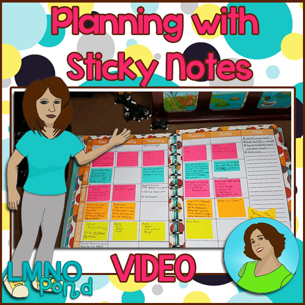 LMNO Pond: Planning with Sticky Notes