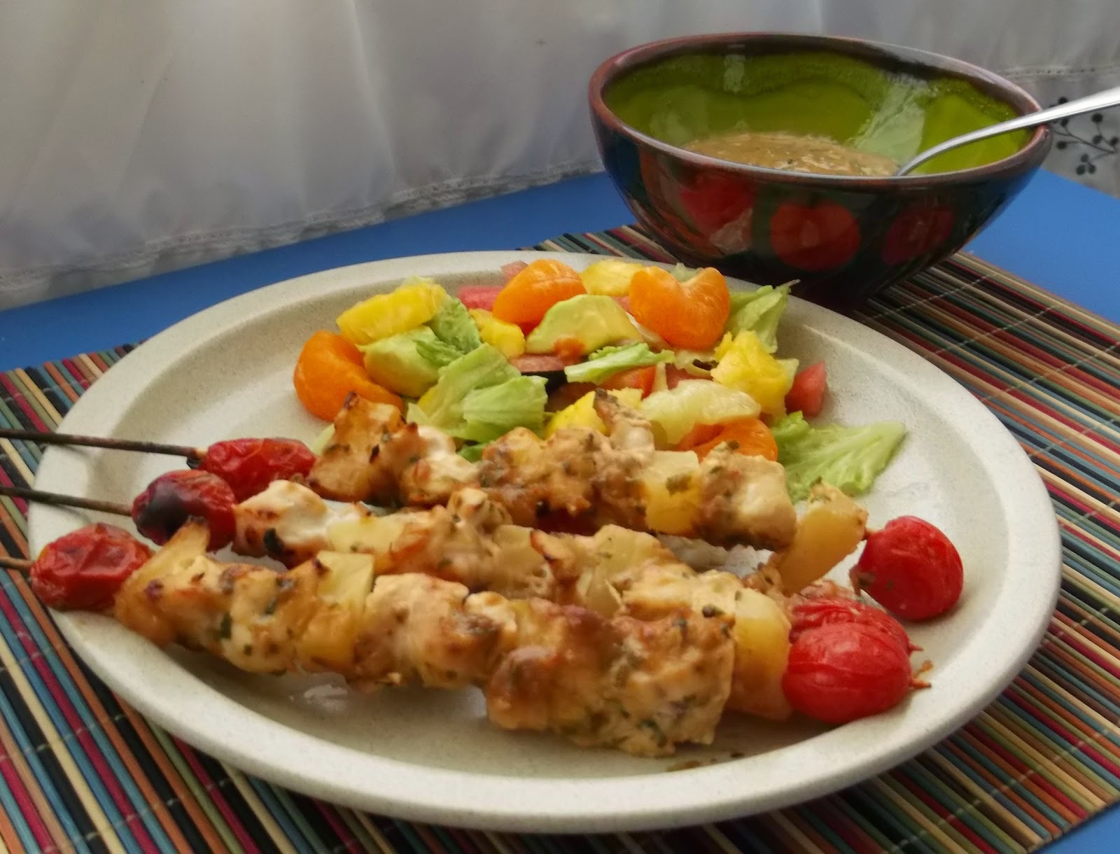 Espetadas de Frango Satay