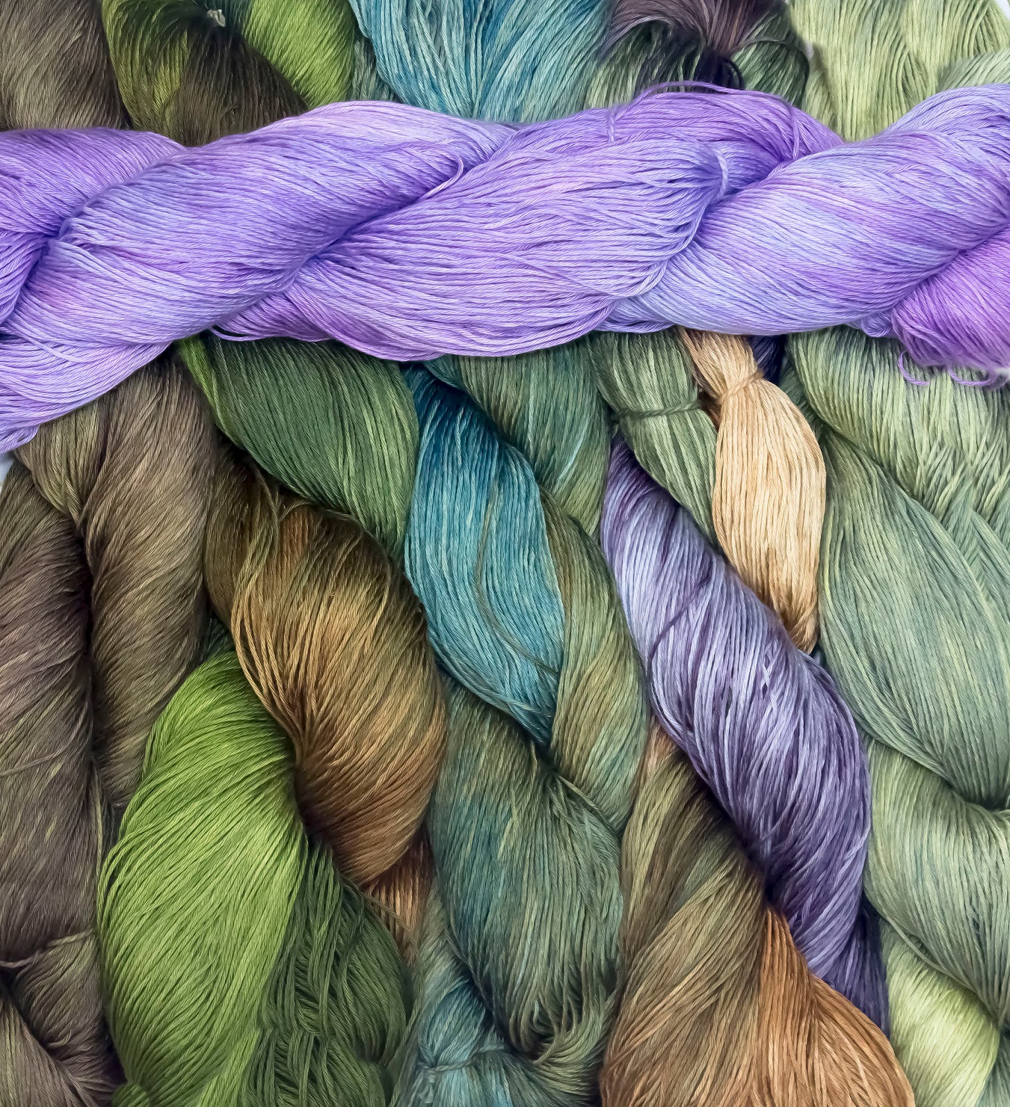 A Really Good Yarn: Shaded Landscape Wrap