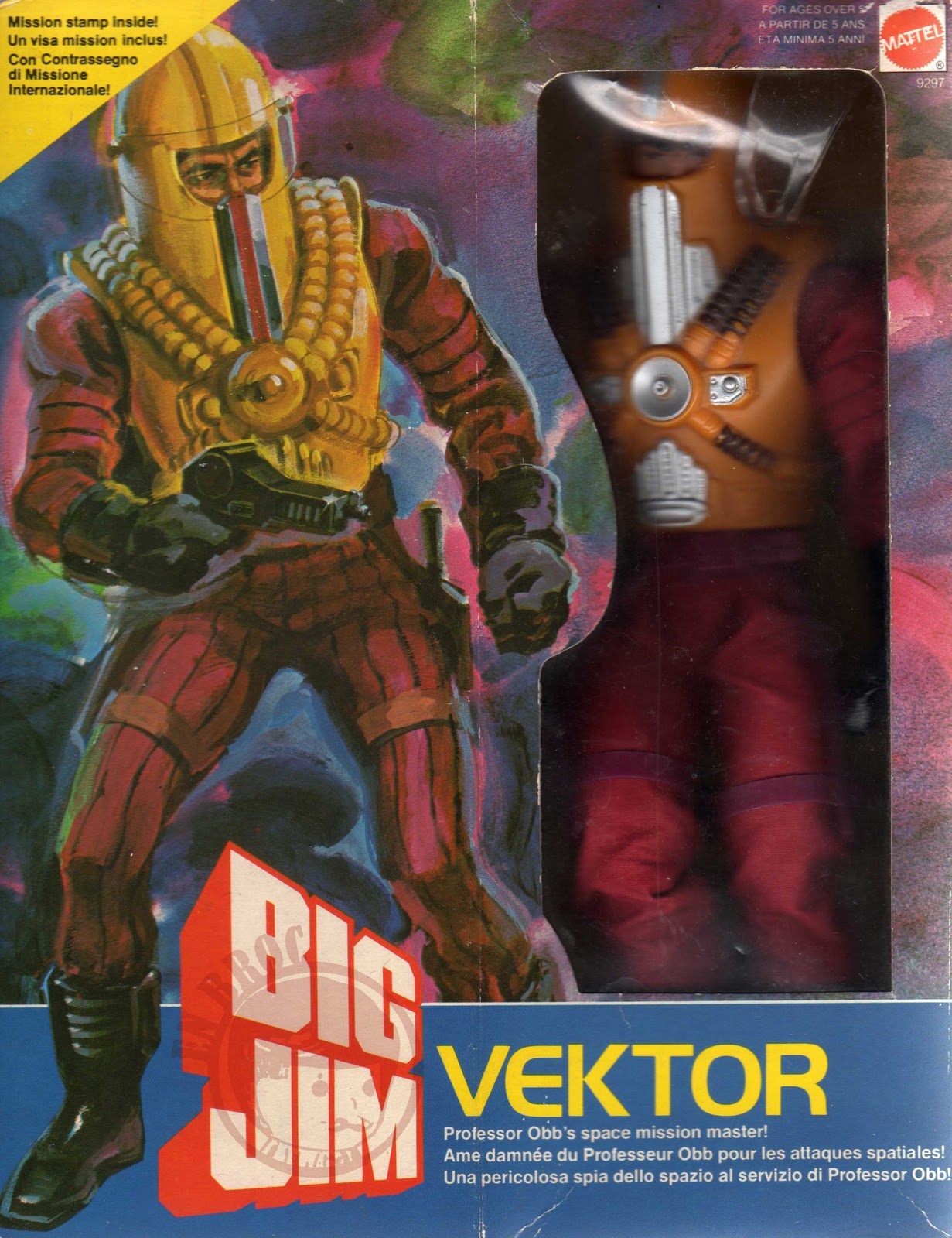 en-broc: Big Jim : Vektor, Mattel 1984