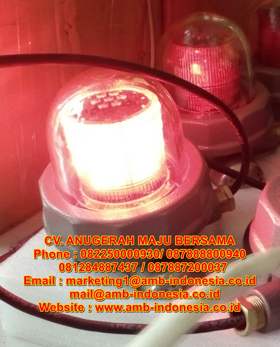 Qinsun Led Explosion Proof: Lampu Led Strobo Warning Light Explosion ...