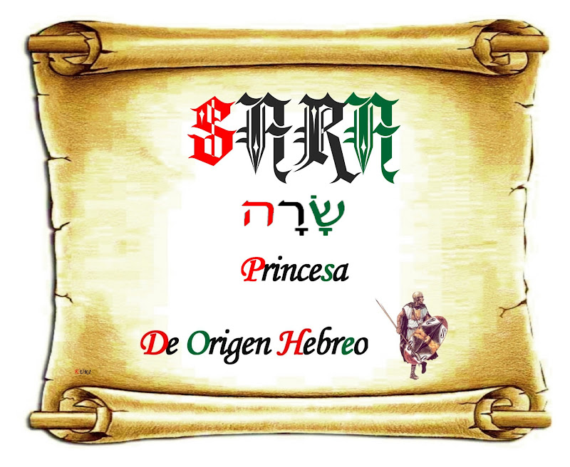 El origen de los nombres: Sara