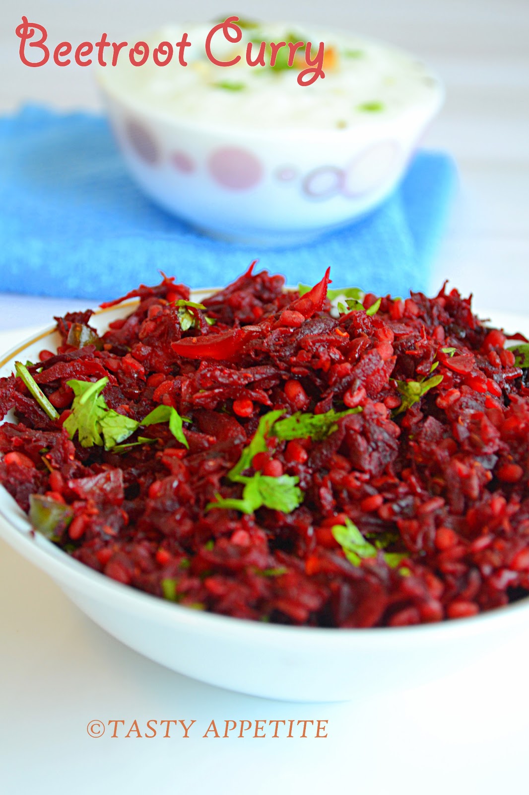 How to make Beetroot Stir Fry / Beetroot Curry / Beetroot Poriyal: