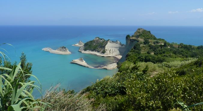 Isla de Corfú, Cabo Drastis.