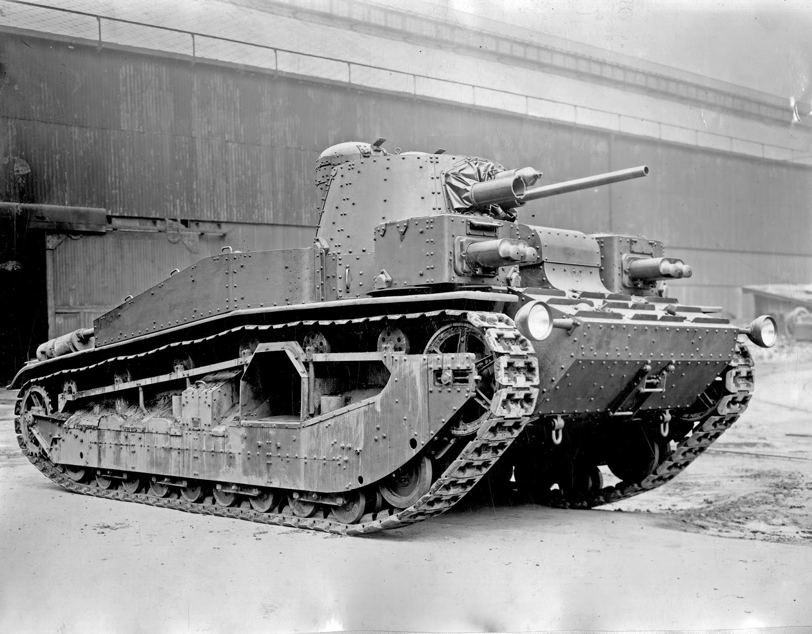 Interwar Tank Development: Vickers 16 tonners Ns 1 & 2 1927