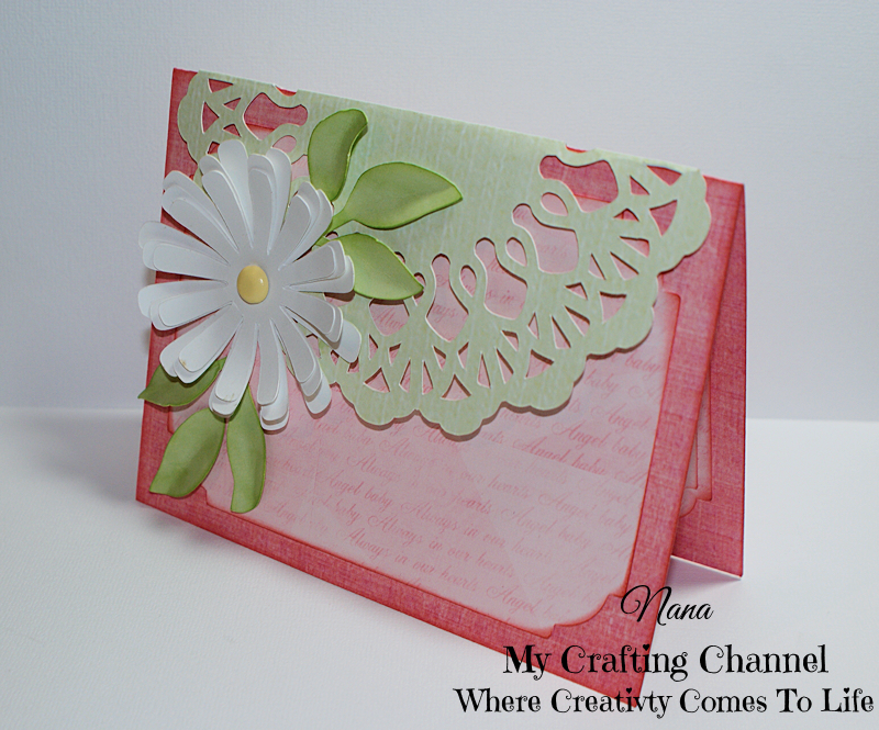 Fancy Floral Lace Card