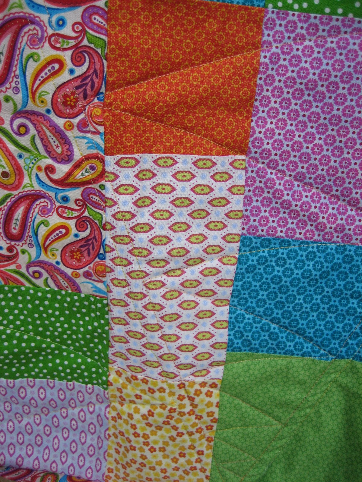 Di @ Willowbeck Designs: Psychedelic quilting