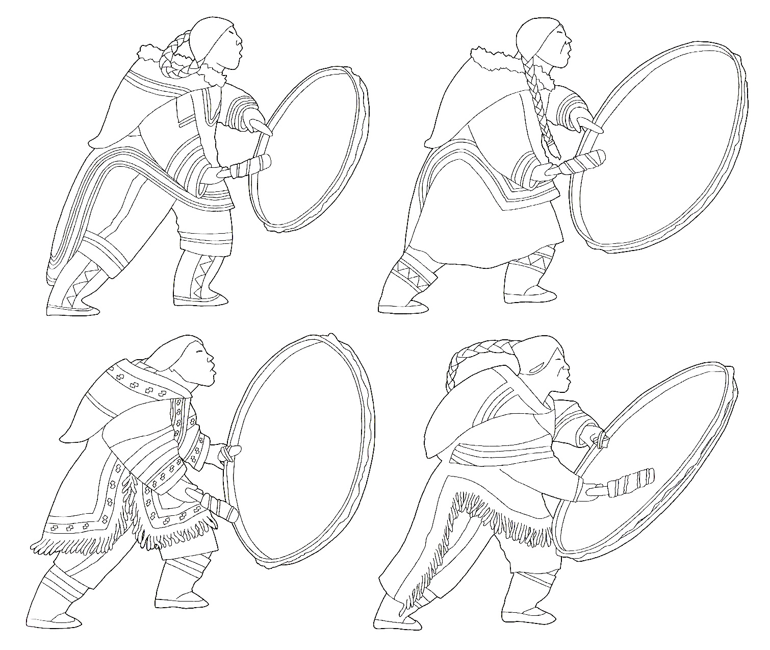 CanLit for LittleCanadians: Inuit Spirit: A Colouring Book