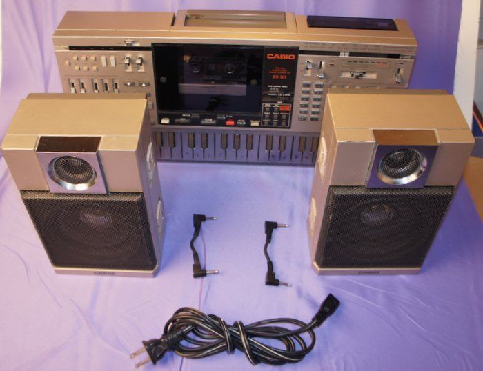 MATRIXSYNTH: CASIO KX-101 MINI SYNTHESIZER BOOMBOX GHETTO BLASTER RADIO ...