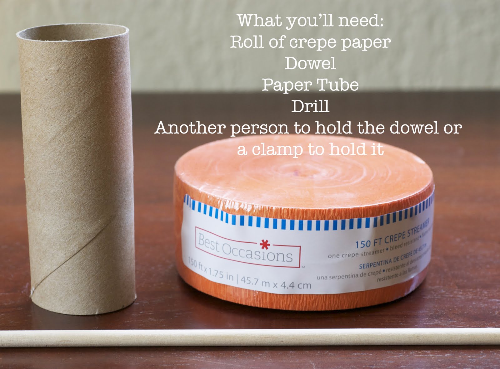 Maize Hutton: How to make paper twine from crepe paper DIY