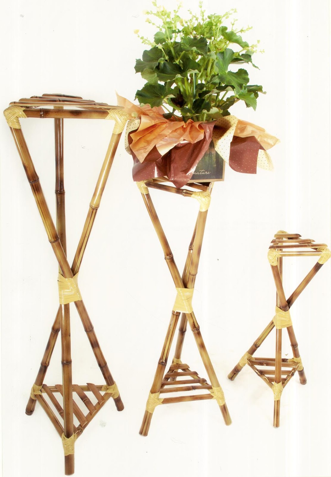 BambuArt: Tripés para Flores