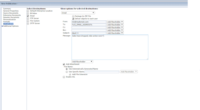 Conditional Scheduling in SAP BI Web Intelligence | SAP Online Guides