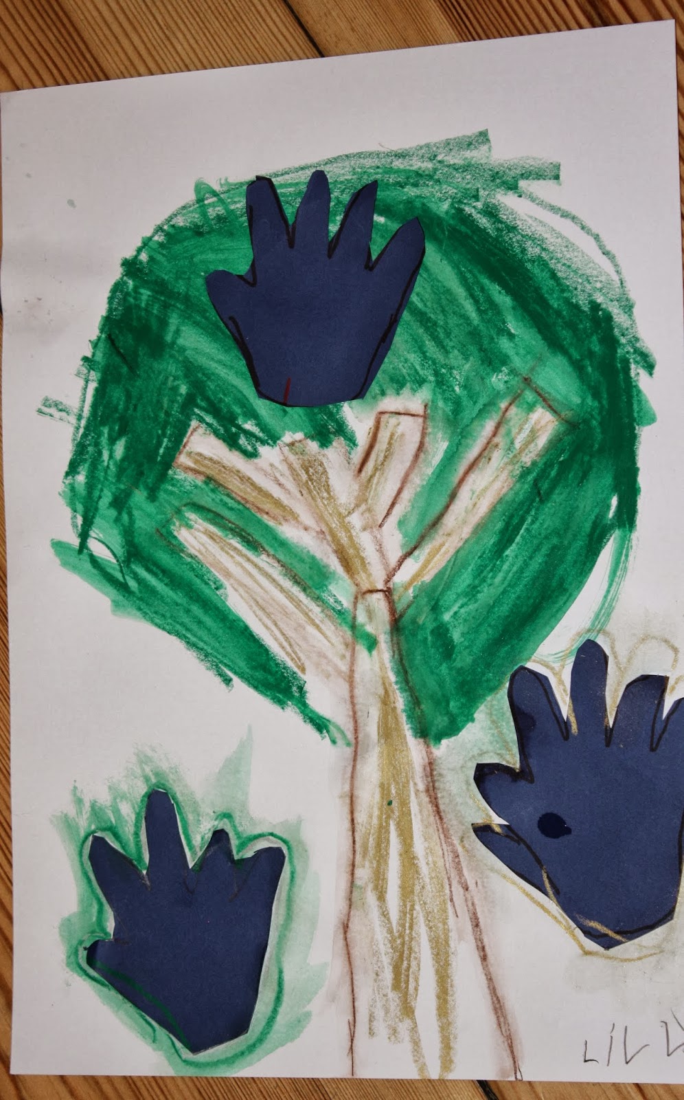 Explore and Express: Art Project: Peace Tree