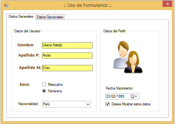 Formularios y Controles C# - Programación en C#. Net con Visual Studio ...