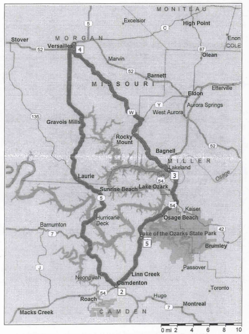 Lake BikeFest 2017: Scenic Bike Routes at the Lake of the Ozarks