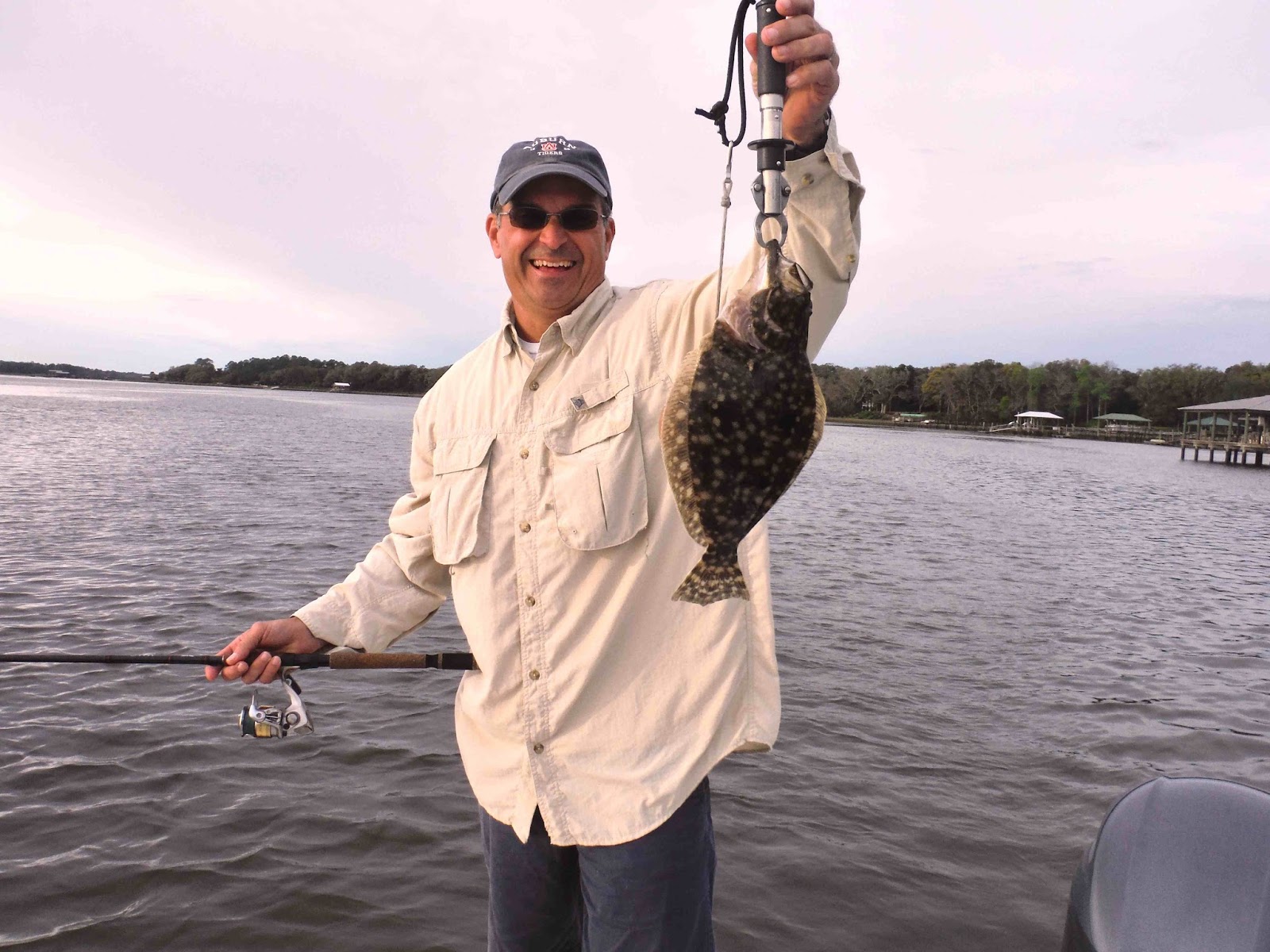 Amelia Island Fishing Reports: Tournament Red Big Trout Keeper Flounder