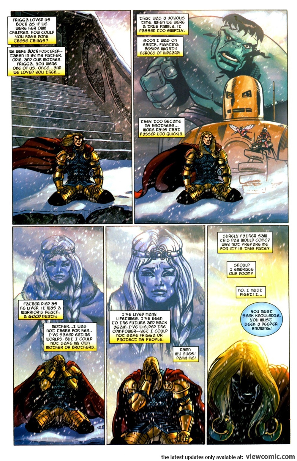 Avengers Disassembled 13 Thor 083 | Read Avengers Disassembled 13 Thor ...