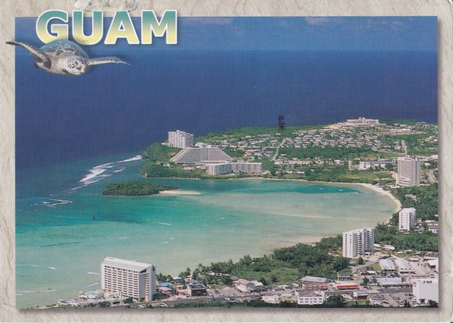 Travel with postcards through the world!: Guam Card