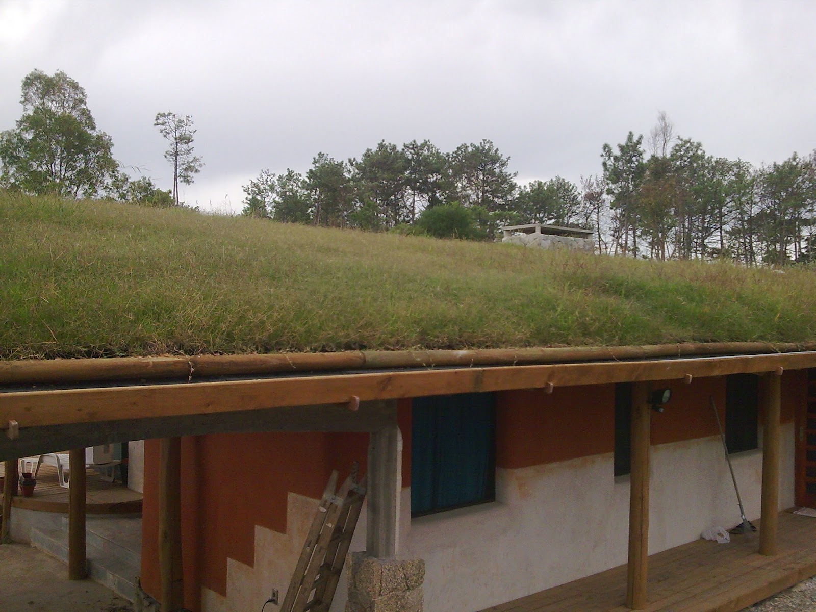 Mundo Eco Zunandi - BIOCONSTRUCCIÓN: Colocación de Piedra en casa de ...