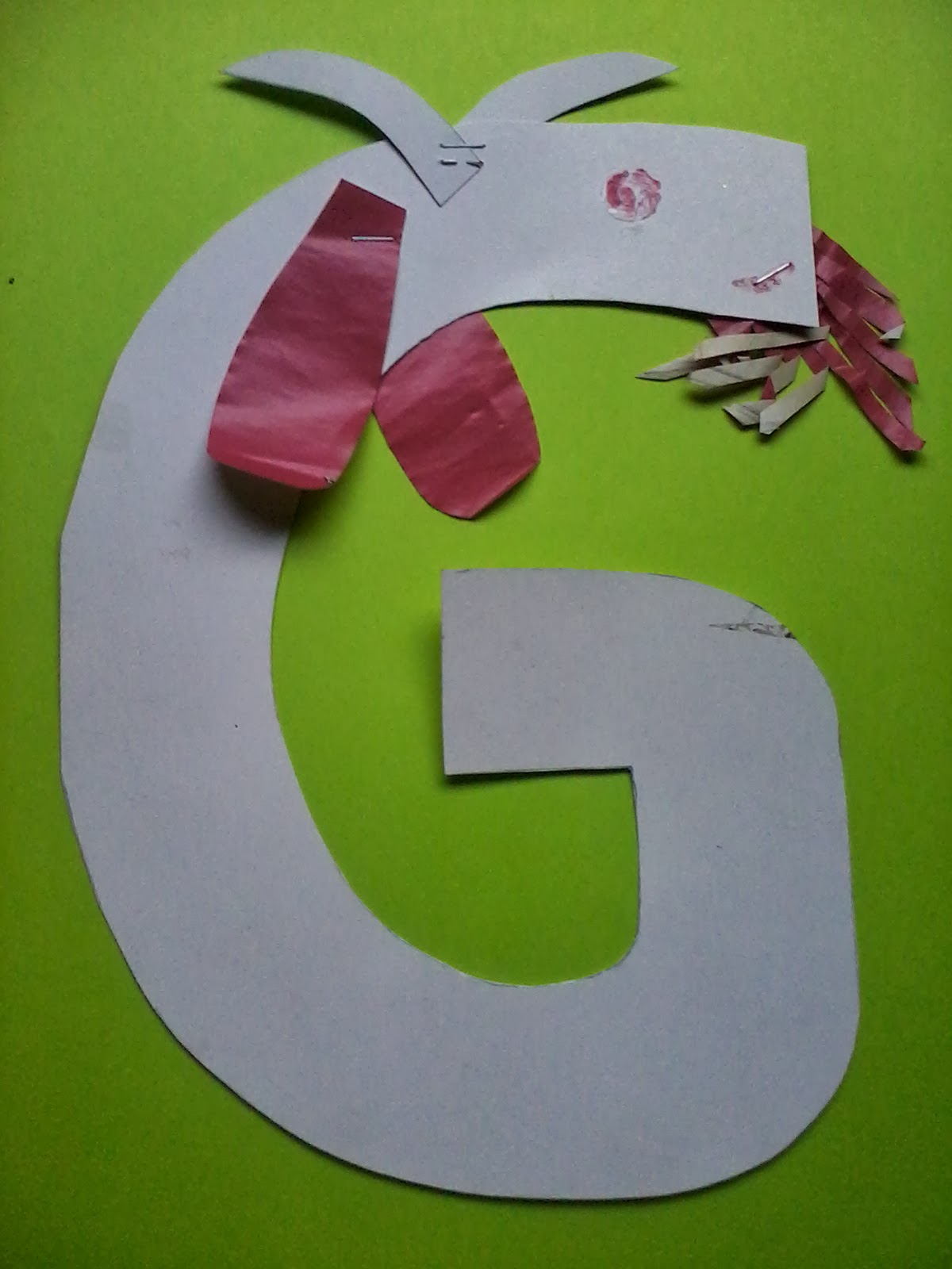 My Blooming Trilliums: English Alphabet Letter Craft (set 1)