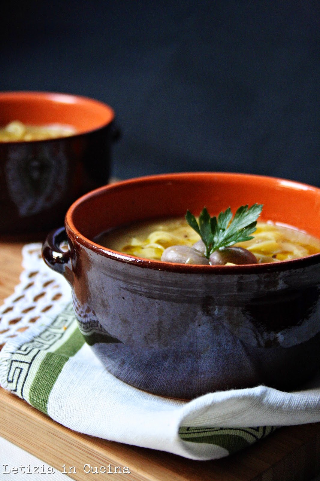 Letizia in Cucina: Taglierini nei Fagioli