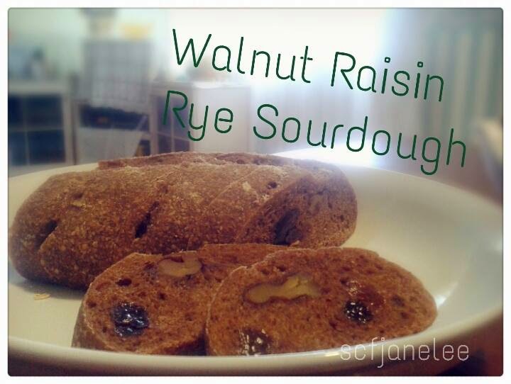 Ripple Thoughts: Walnut Raisin Rye Sourdough