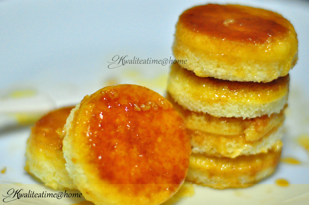 kwaliteatime@home: Custard Cake Mini's