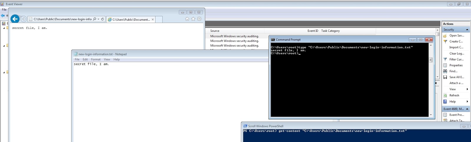 Various DFIR, NSM, Threat Hunting and General IT: Canary Files for ...