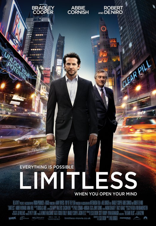 JONNY'S MOVEE (Movie Review): LIMITLESS (2011)