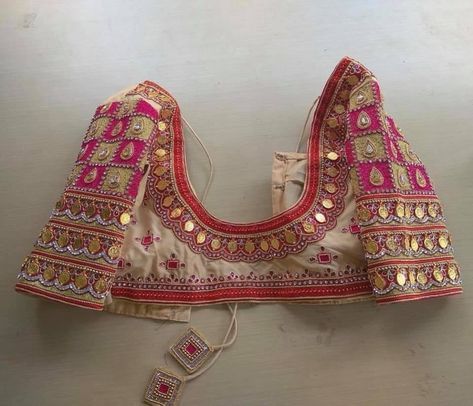 Latest Checks Blouse Designs of the Year