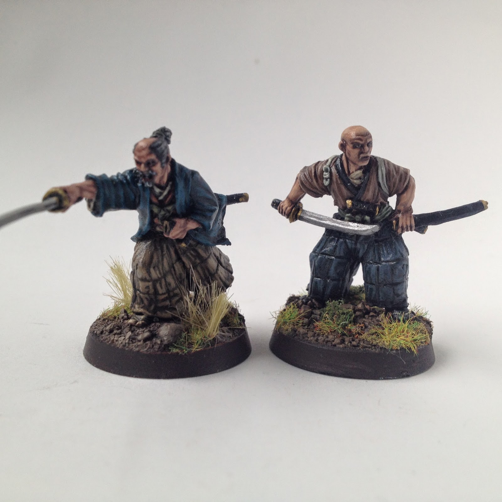 Hornets Nest Miniatures: 28mm Edo Japan: The Ronin, Samurai, and a Kid.