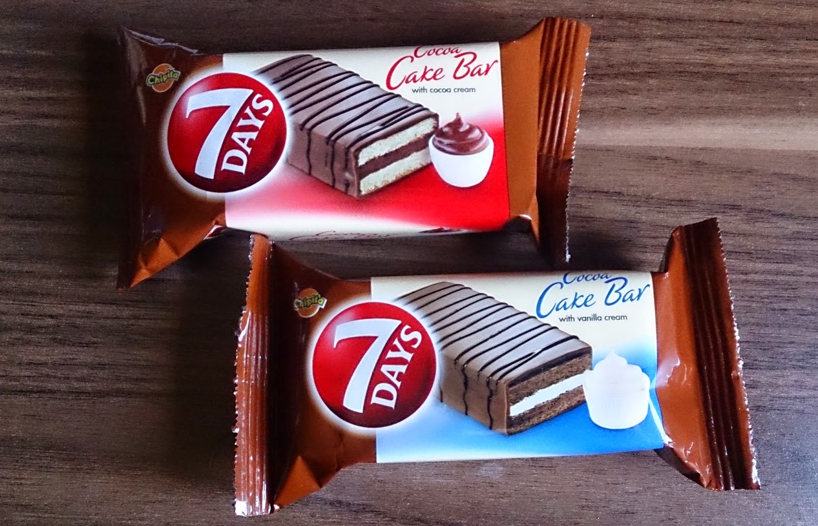 Chwile zasłodzenia: ciastka z kremem Chipita 7days Cake Bar: with ...