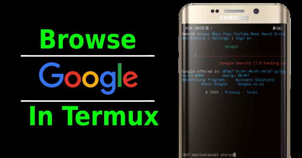 How to Browser Internet Using Termux on Android