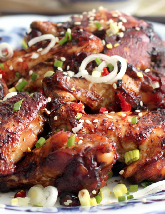 Scrumpdillyicious: Asian-Style Glazed Chicken Thighs