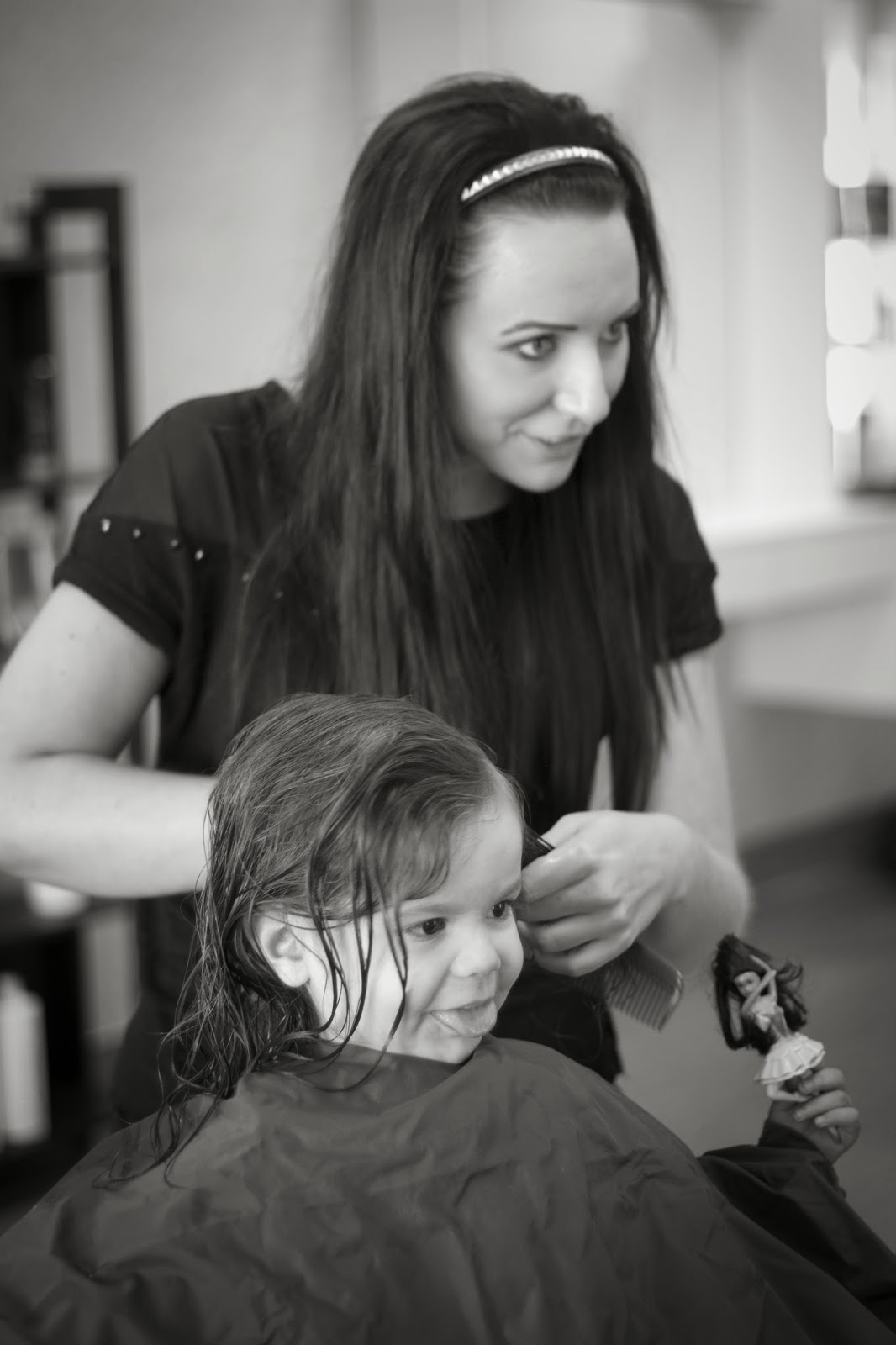 Walking with the Cooks: First Haircuts