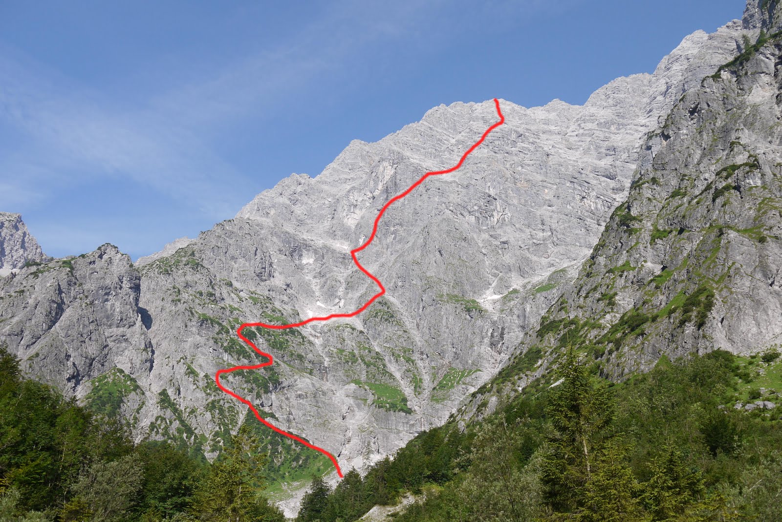 Climbing, Kajak and more: Watzmann Ostwand