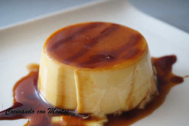Receta de Flan de nata sin horno - Cocinando con Montse