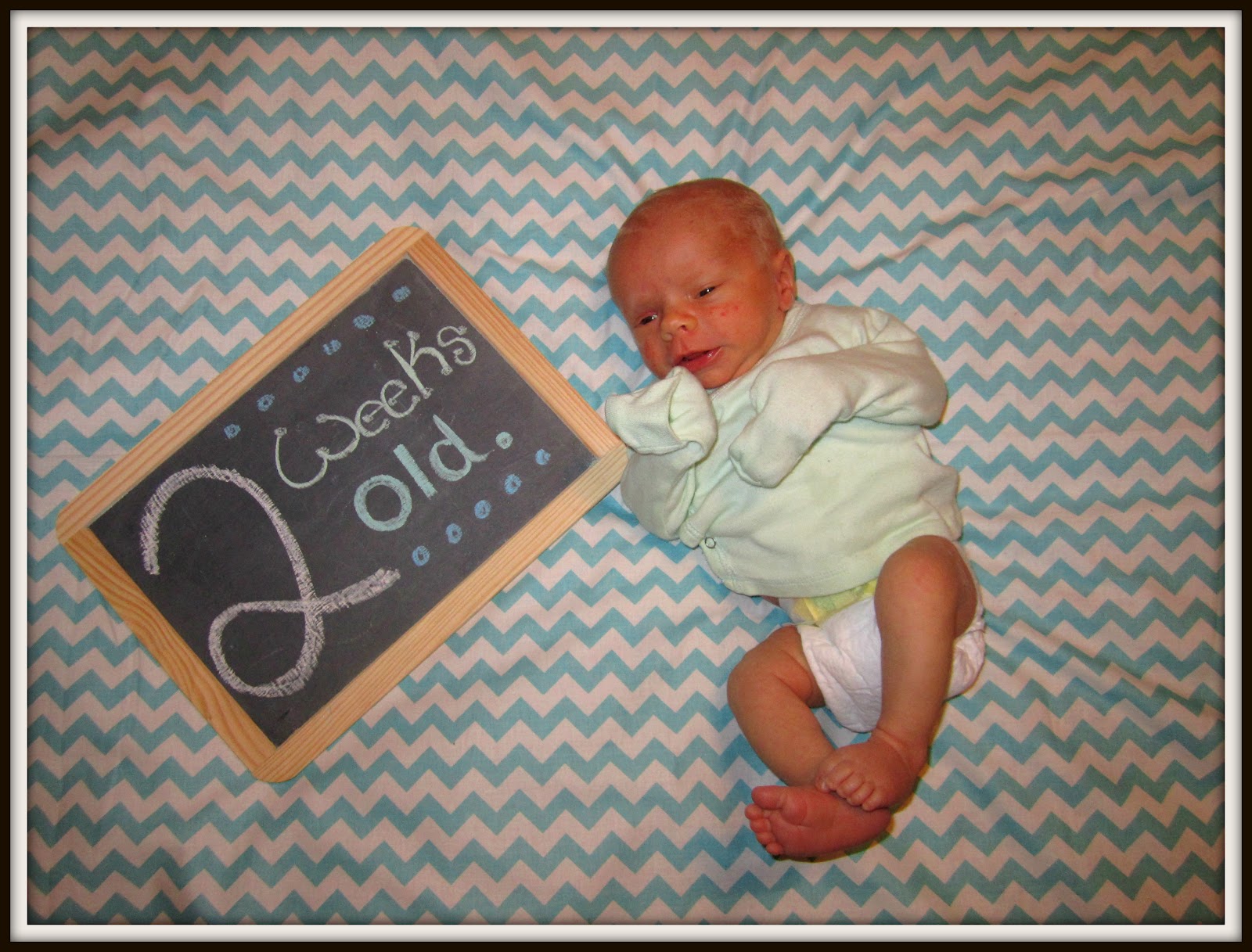 Us + Two: 2 Weeks Old