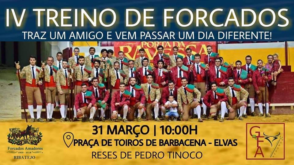 FORCADOS DO RIBATEJO E REDONDO COM TREINO CONJUNTO EM BARBACENA ...