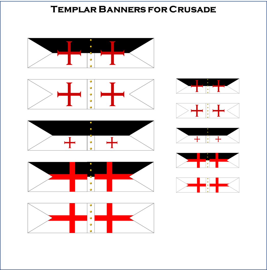 Croisades #1 - Chevaliers Templiers - Templar Knights