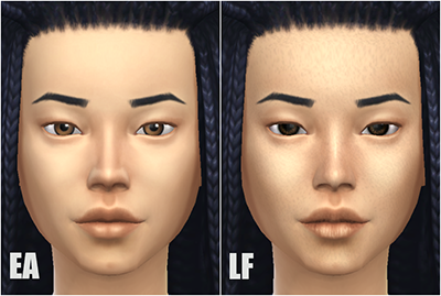 Sims 4 skin default replacement - ptumister