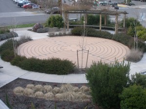 Thoughts: Trinity Episcopal Church Gardens and the Chartres Labyrinth
