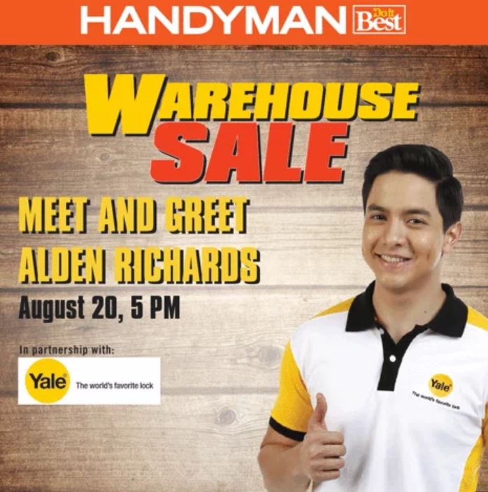 Manila Shopper: Handyman Warehouse SALE at Robinsons Manila: Aug 2017