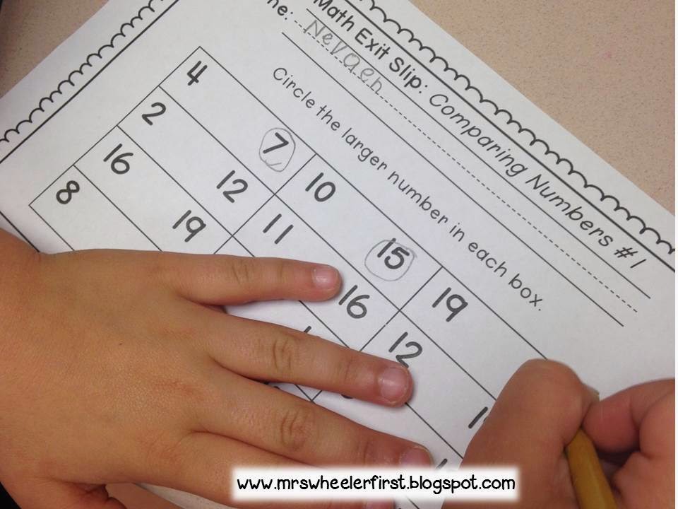 Mrs. Wheeler's First Grade Tidbits: Number Sense