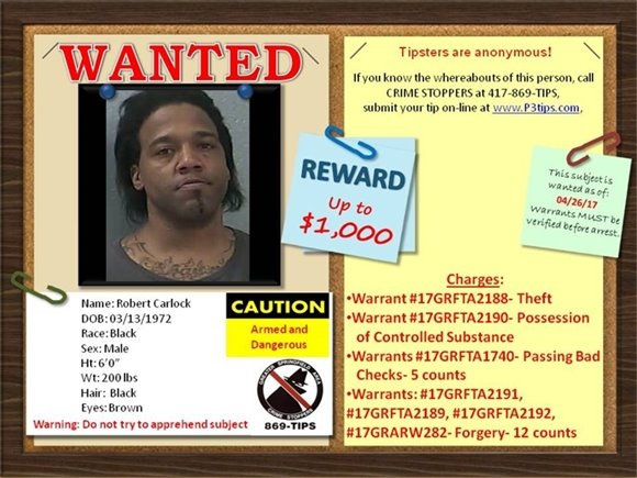 Inside the Ozarks: Reward offered for man wanted on drugs, theft ...