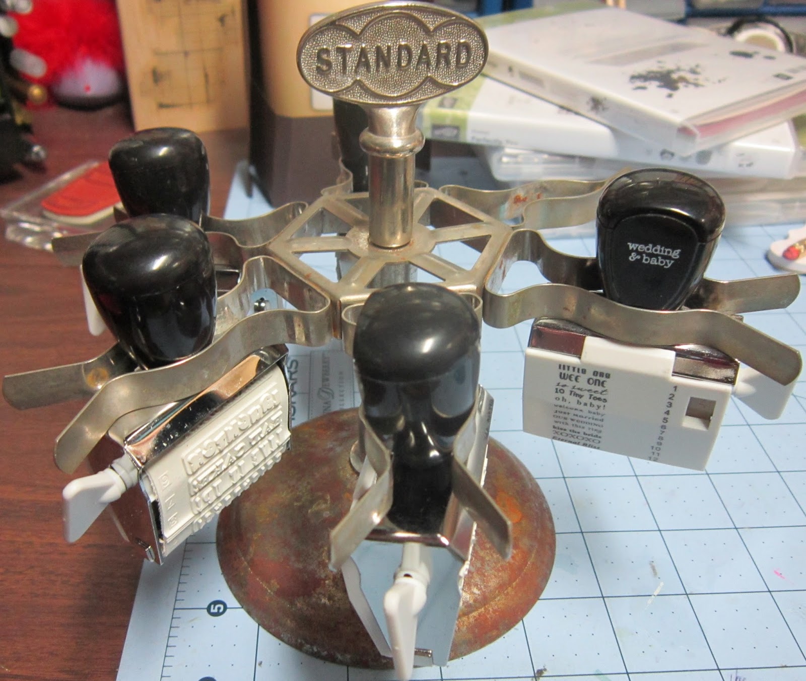 Krafting with Karen: Vintage Stamp Holder